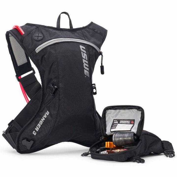 Batoh Uswe Enduro Ranger 3 black | Ride4Stars