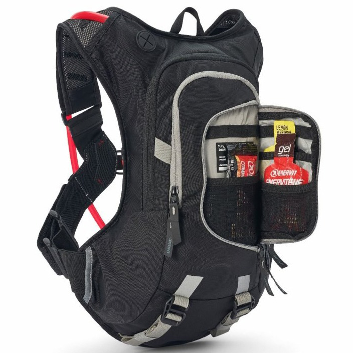 Batoh Uswe Enduro Raw 12 carbon/black | Ride4Stars