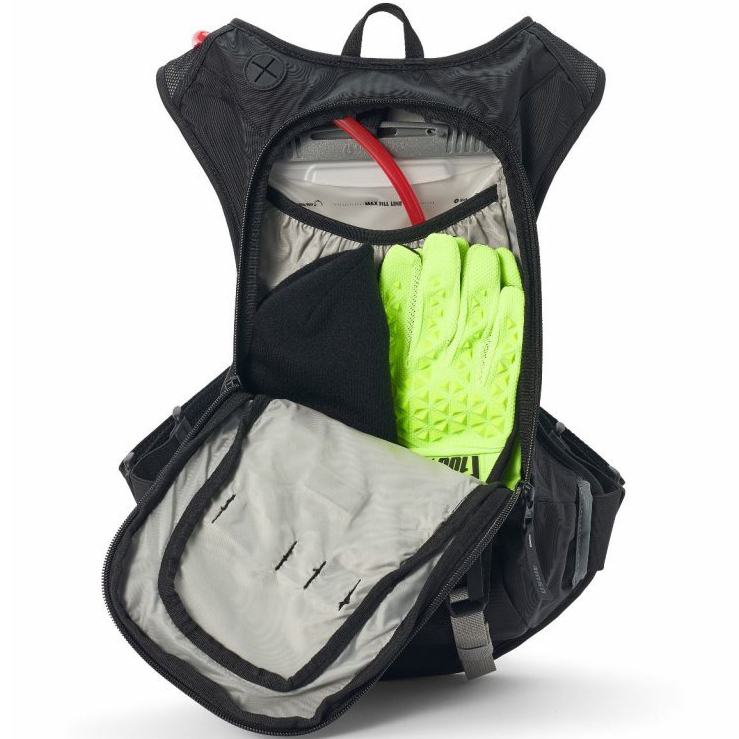 Batoh Uswe Enduro Raw 8 carbon black | Ride4Stars