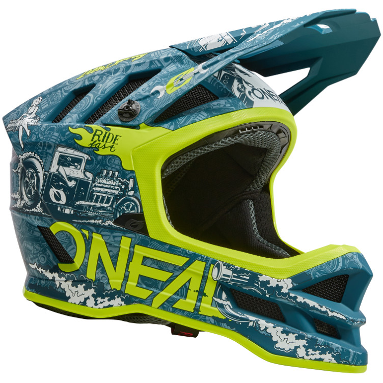 Helma Oneal Blade HR blue/yellow | Ride4Stars
