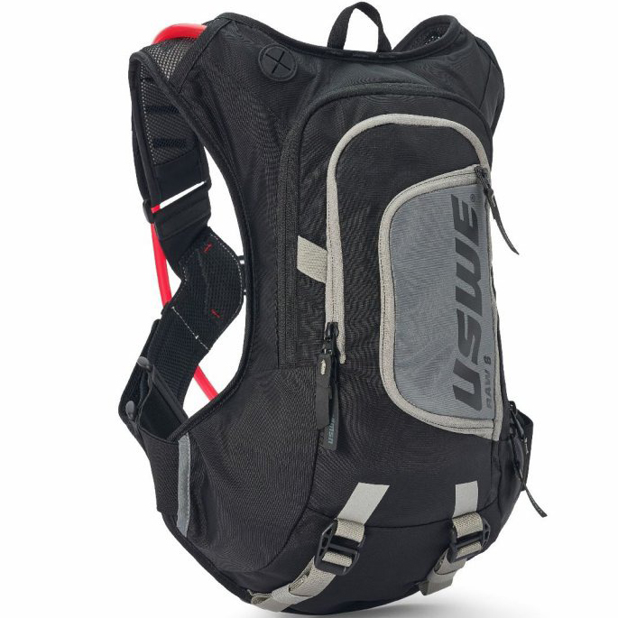 Batoh Uswe Enduro Raw 8 carbon black | Ride4Stars