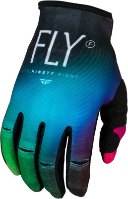 dětské rukavice Fly Racing Kinetic Prodigy USA 2024 pink/blue/hi-vis ...